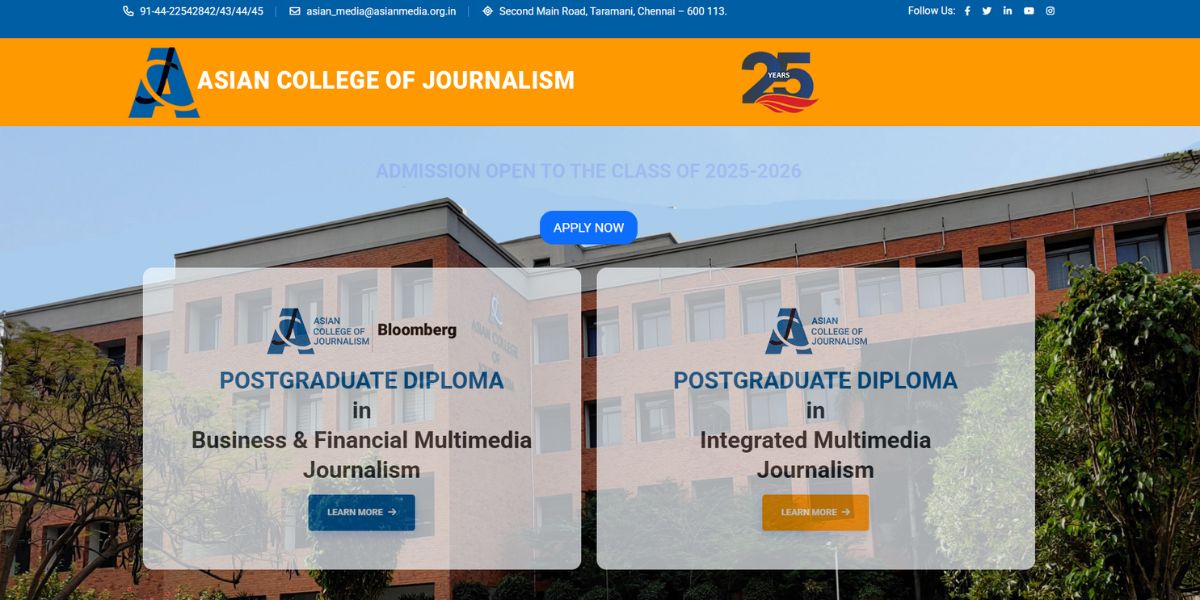 10 Best Mass Communication Colleges in India (2025)